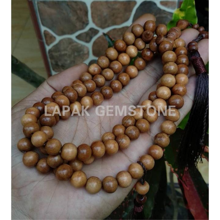 Tasbih Kayu Stigi 99 Butir Harum Khas Kayu Stigi Laut | Lazada Indonesia