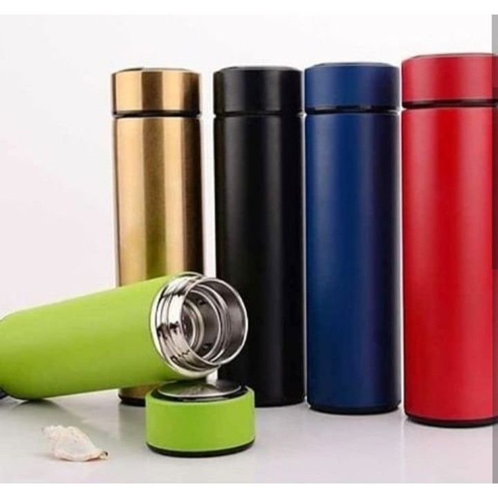 TUMBLER STAINLESS STEEL VACUUM CUP POLOS 500ml TERLARIS | Lazada PH