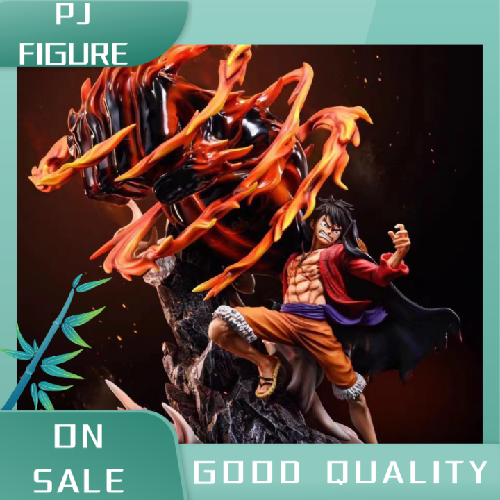 One Piece Onigashima Ye Huo Big Fist Luffy the fifth gear Nika form ...