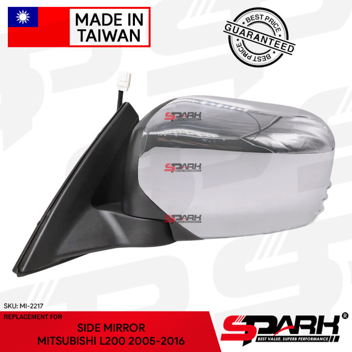 Side Mirror for Mitsubishi L200 Strada Triton 2005 - 2014 Montero ...