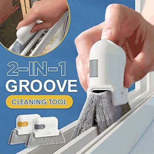 2 1 With Door Removable Window Frame Cleaner Hand-held Sliding Tools ...