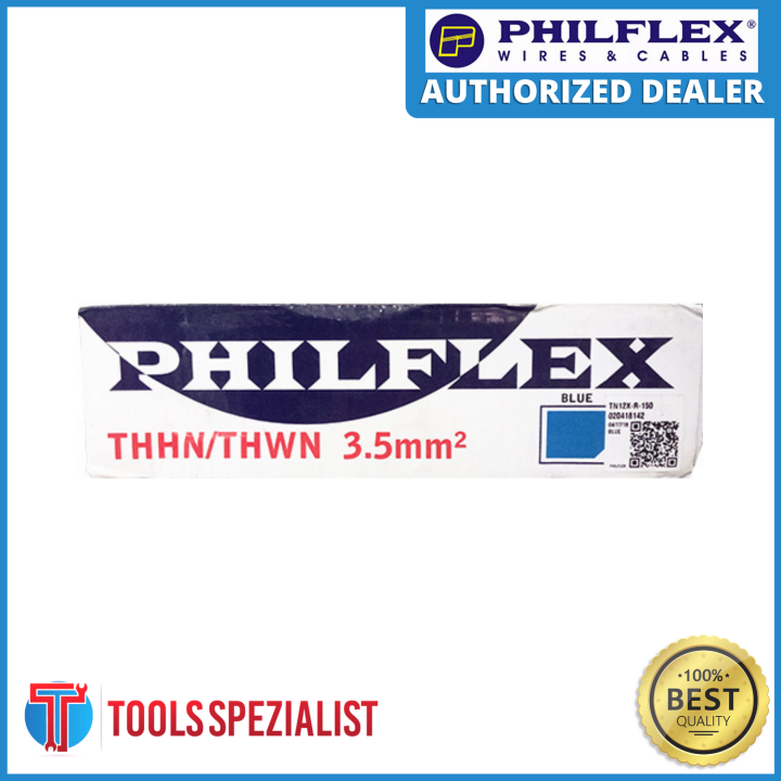PHILFLEX THHN 12 STRANDED 3.5MM 150M/RL BLACK | Lazada PH