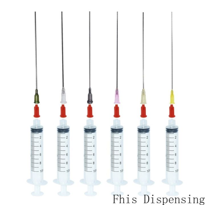 Mack8 10ml 10cc Syringe Luer Lock and 14G 16G 18G 19G 20G Blunt Needle ...