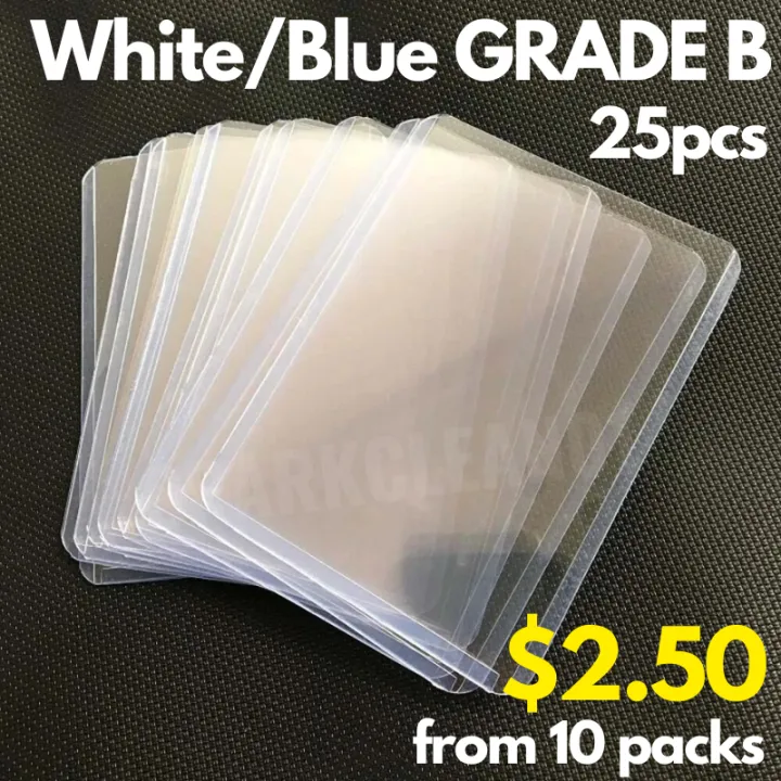 Toploader 35pt Blue Tint Grade B Rigid Hard Card Holder Pokemon Cards ...