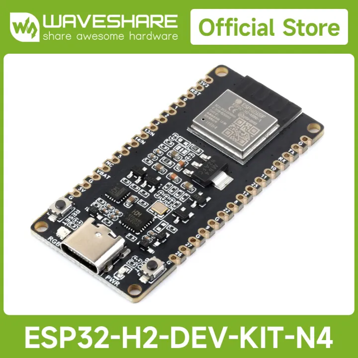【Official Guarantee】Waveshare ESP32-H2 Microcontroller, 96MHz Processor, ESP32-H2-MINI-1-N4 ...
