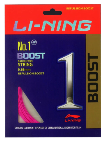 Li-Ning Badminton NO 1 BOOST Badminton Strings Pink AXJN 018 6 | Lazada PH