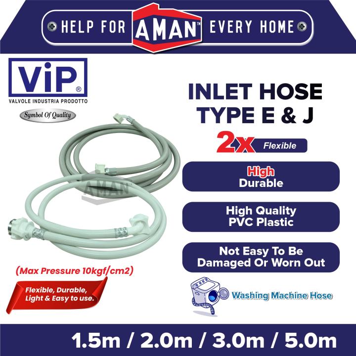 ViP Washing Machine Inlet Hose Washer Pipe Connector Paip Mesin Basuh ...