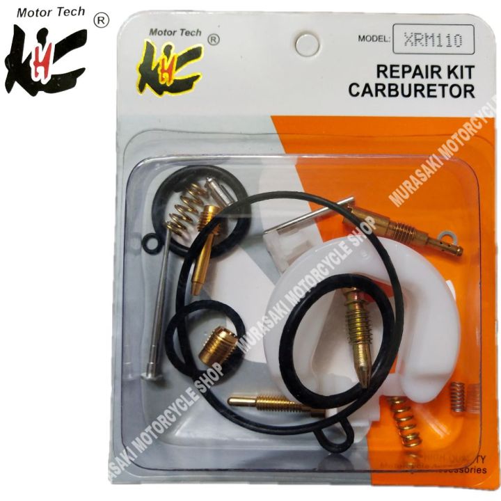 KHC Carburetor Repair Kit HONDA XRM110 / HONDA WAVE DASH110 with ...