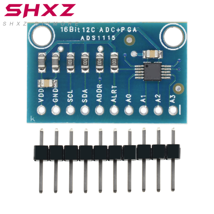 SHXZ Diymore ADS1115 16 Bit 16 Byte Bộ Chuyển Đổi ADC PGA Tương Tự Sang Kỹ Thuật Số I2C 4 Kênh ...