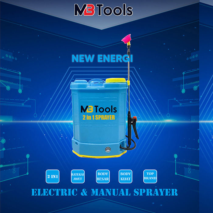 sprayer hama elektrik 16 liter / semprotan padi elektrik / semprotan ...
