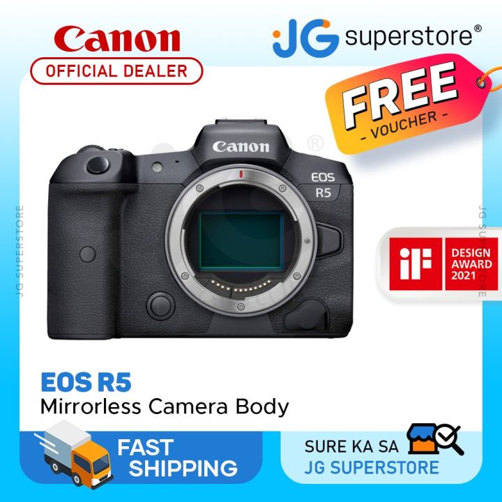 Canon EOS R5 Mirrorless Digital Camera with RF 24-105mm f/4L IS USM ...