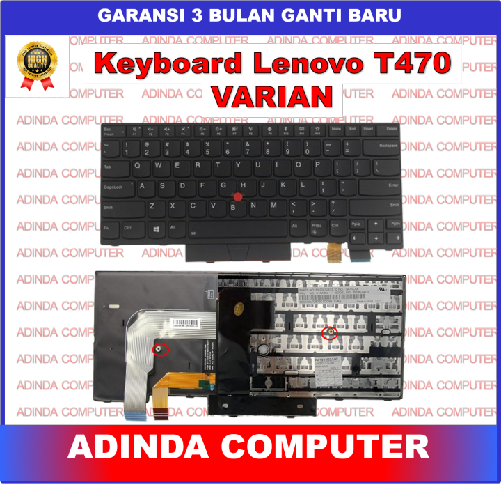 Keyboard Lenovo Thinkpad T470 T480 A475 A485 Pointer Backlight Backlite ...