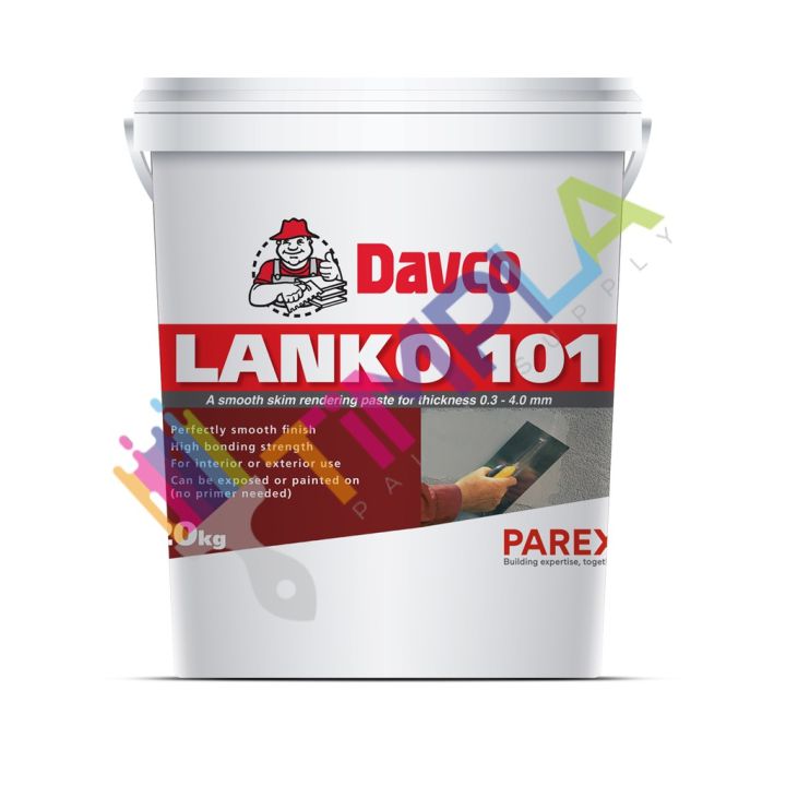 SIKA LANKO 101 Paste Type Skim Coat for Exterior Wall Paint | Lazada PH