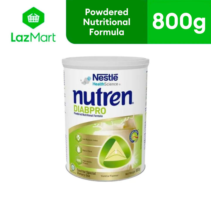 NUTREN Diabpro Vanilla Powdered Nutritional Formula 800g | Lazada PH