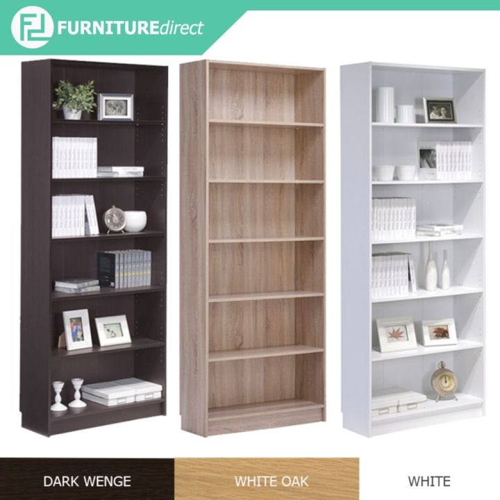 LOFT Design BILLY 6 Tier bookcase kabinet buku rak buku | Lazada