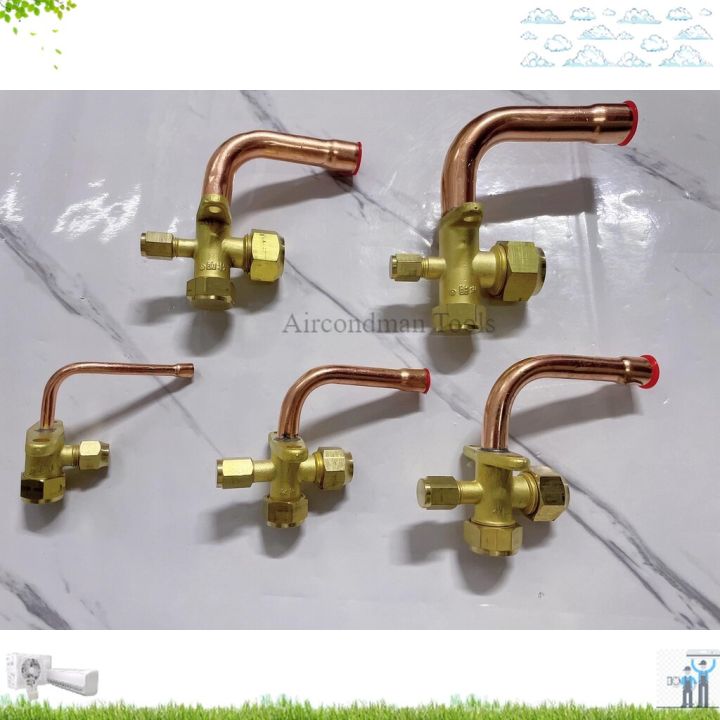 (Aircond Tool) outdoor nut alanki service valve aircond refill gas ...