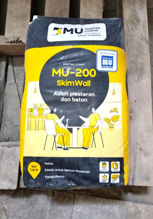 MU 200 SKIM WALL - ACIAN PLESTER DAN BETON | Lazada Indonesia