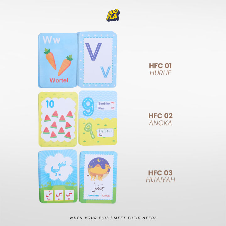 [COD] HFC | Flashcard Hoofla Mainan Kartu Mainan Edukasi Anak Belajar ...