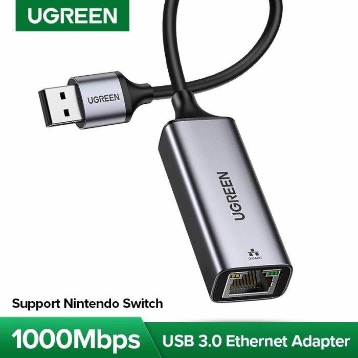 Ugreen Ethernet Adapter USB 3.0 To LAN Rj45 10/100/1000 Aluminium ...