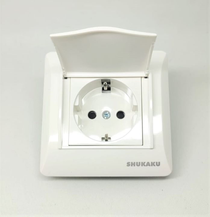 Stop Kontak Tutup SHUKAKU Stop Kontak Inbow + Cover | Lazada Indonesia