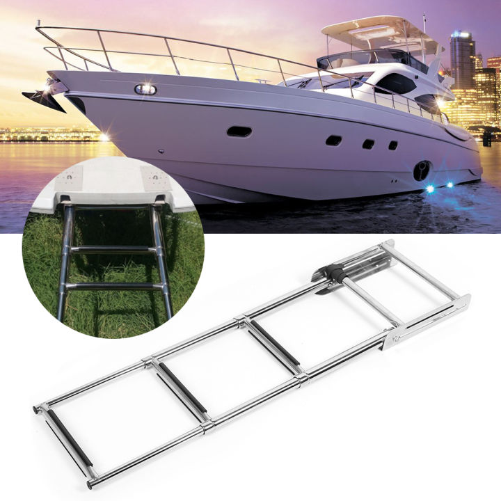 Boat Ladder Swim Step 3 Step Telescoping Extendable Ladder with ...