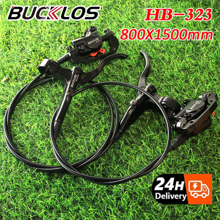 BUCKLOS SHIMANO Hydrolic Brake for Bike 800/1500mm Mountain Bike Hydraulic Brake MTB Hydraulic ...