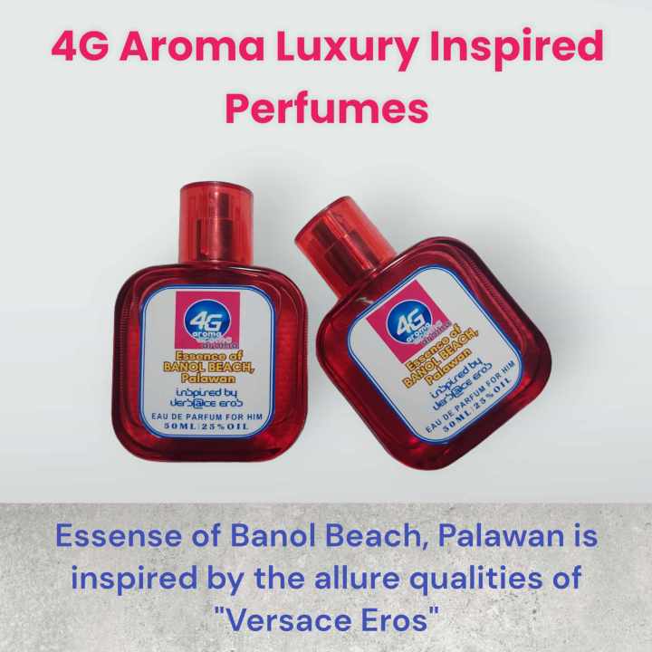 4G Aroma | Luxury Inspired Perfumes | Essence of Banol Beach, Palawan ...