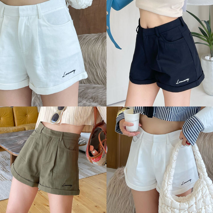 Loonnystore กางเกงขาสั้น รุ่น Sharon Shorts | Lazada.co.th