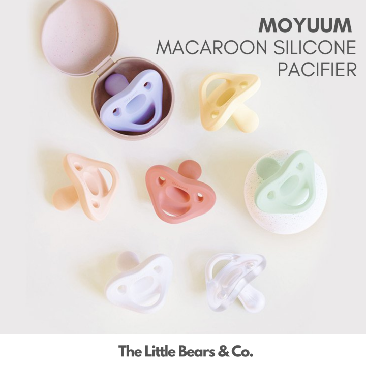 [CLEARANCE SALE] Moyuum Full Silicone Pacifier with casing /Made in ...