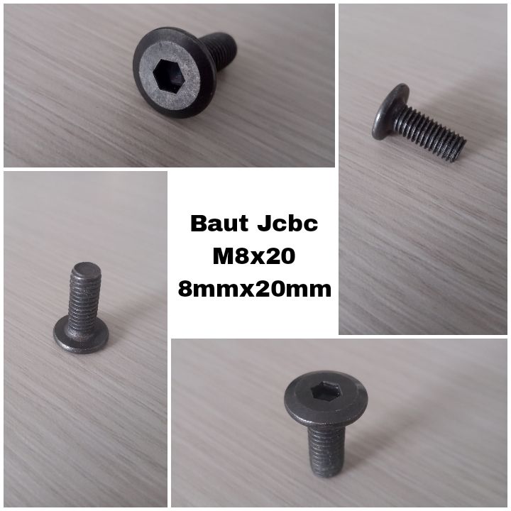 BAUT JCBC M8 X 20 / M8X20 / 8MMX20MM / (10PCS) | Lazada Indonesia