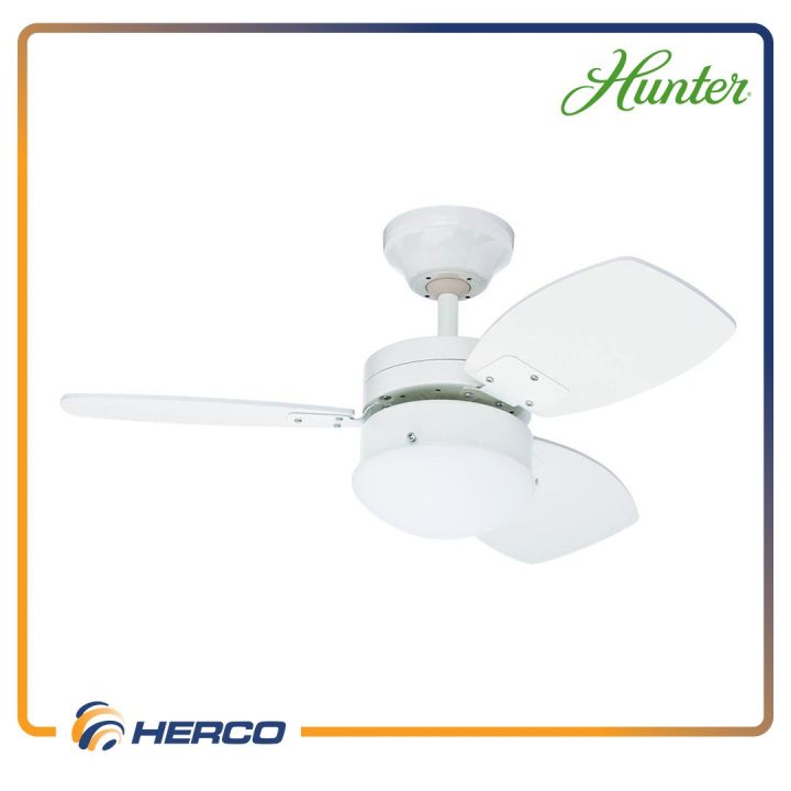 Hunter Revolution Sprite White 30" Ceiling Fan 220V | Lazada PH