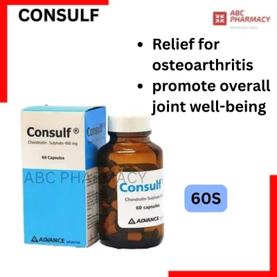 Consulf 400mg 60s (Support Joint Health) | Lazada