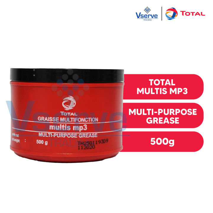 Total Multis MP3 Multi-Purpose Grease (Grasa) 500g for bearing, bicycle ...
