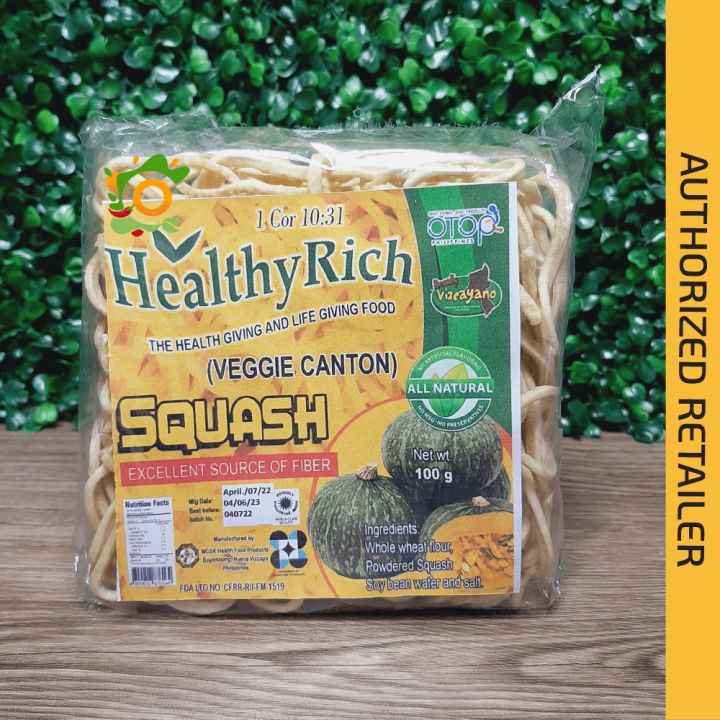 Healthy Rich Squash Canton 100g | Vegan | Lazada PH