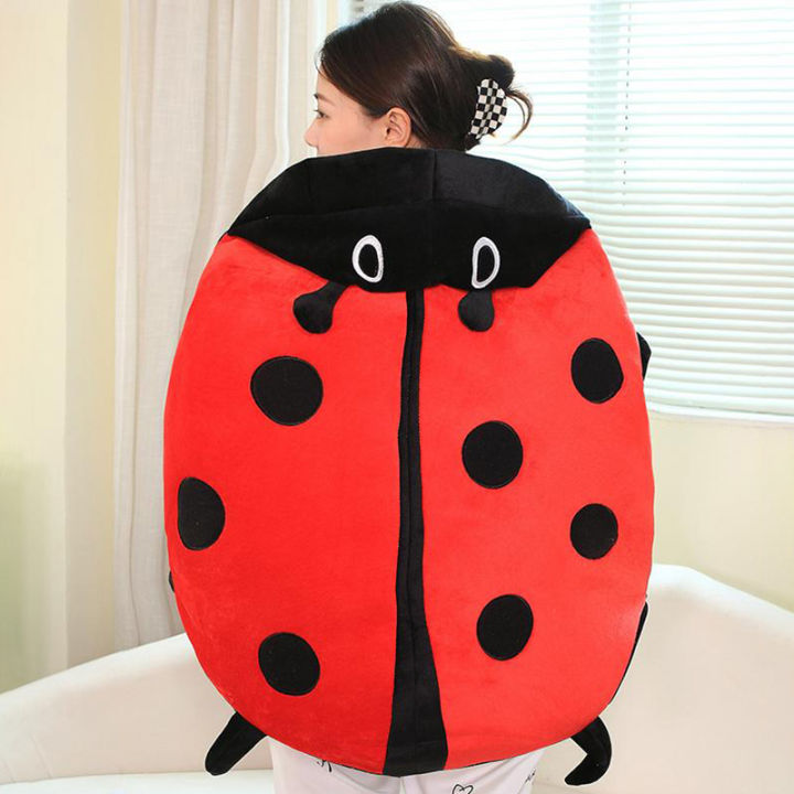 Ladybug Pillow Wearable Plush Big Bug Giant Wearable Ladybug Pillow ...