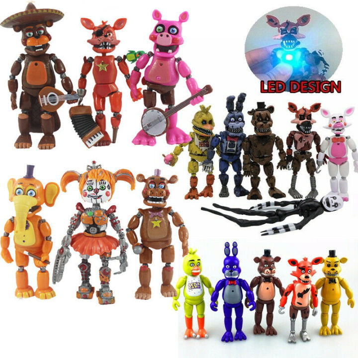 FNAF Five Nights ที่ Freddy 'S Nightmare Freddy ชิก้าบอนนี่ Funtime ...