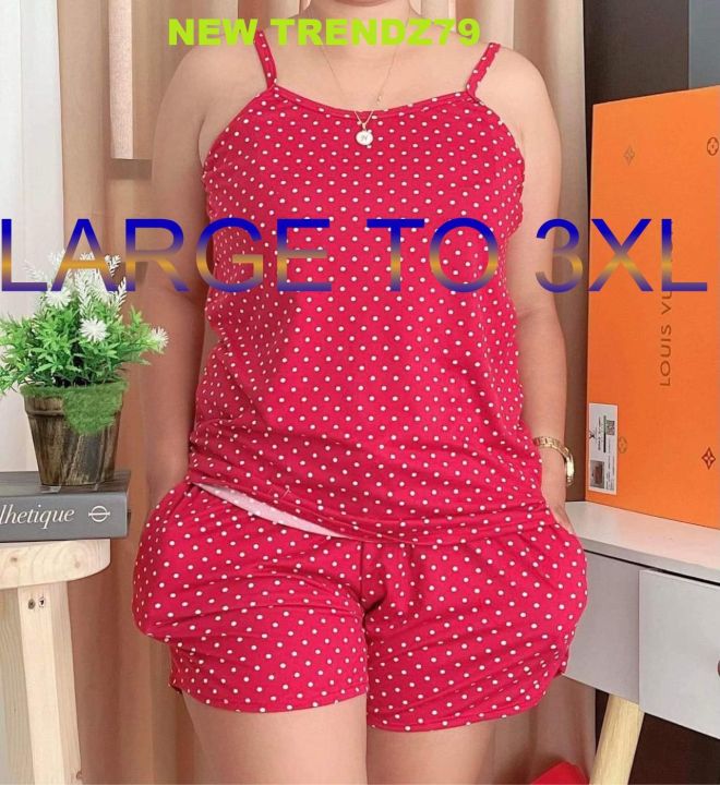 PLUS SIZE SANDO TERNO SHORT XL-3XL | Lazada PH