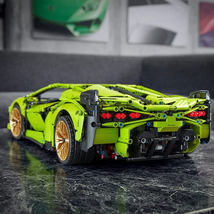 Mô hinh siêu xe technic Lambo Sian FKP 37 tỉ lệ 1:8 3696 PCS cung cấp ...