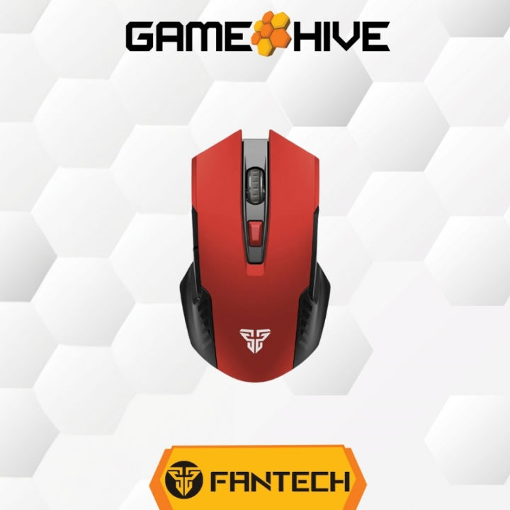Fantech WG10 Wireless Gaming Mouse Red | Mouse | Gaming Mice | Lazada PH