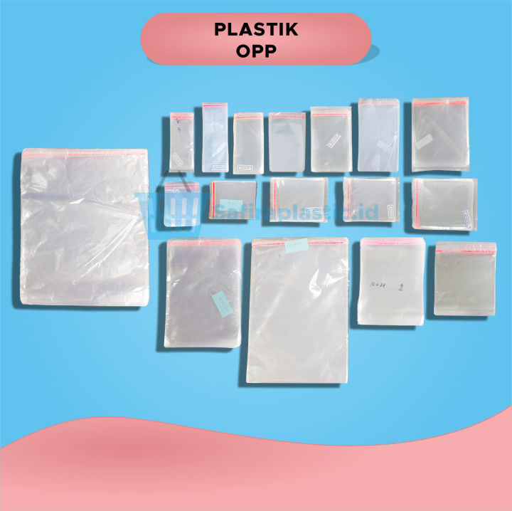 Plastik OPP 12x12 cm | Plastik Kerupuk | Plastik Bening | Plastik Lem ...