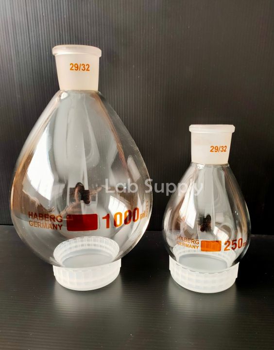 ขวดระเหยสาร ขวดลูกแพร Evaporating Flask ขนาด 100 , 1000 , 2000 ML ...