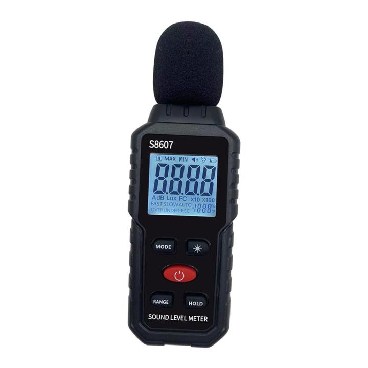 Serenable Digital Sound Level Meter Meter SPL Meter Backlit Display ...