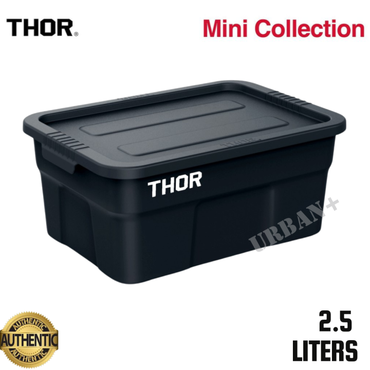 TH0R MINI 2.5L STACKABLE STORAGE BOX WITH LID : ( 2.5 LITERS ) 2.5L ...