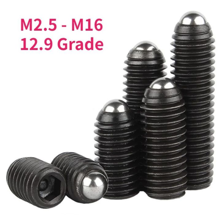 M2.5 M3 M4 M5 M6 M8 M10 M12 M16 Black Grade 12.9 Hex Socket Allen ...