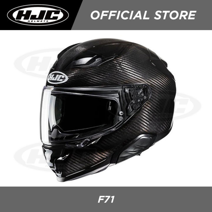 HJC Helmets F71 Carbon Black | Lazada PH