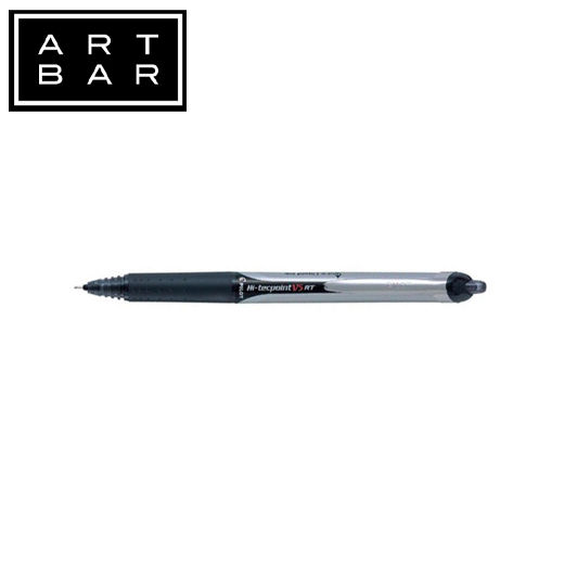 Pilot Hi Tech Point Retractable Rollerball Pen BXRTV5 Black 0.5mm - Art ...
