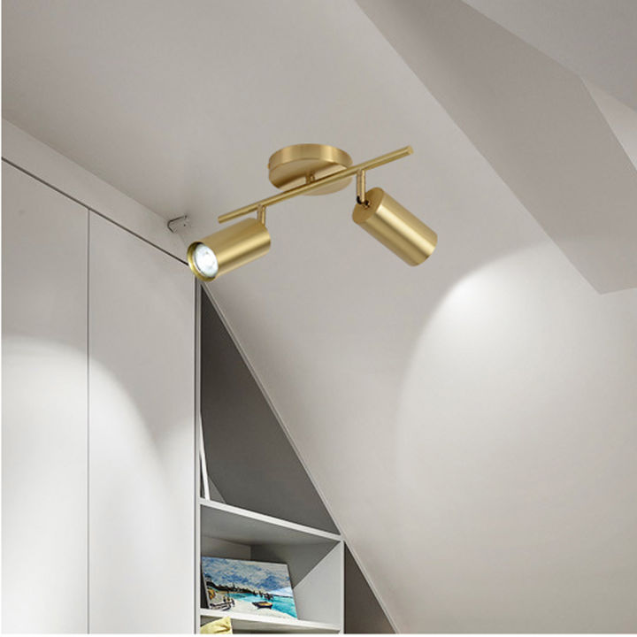 Rotatable Kitchen Ceiling Light Angle Adjustable GU10 LED Bulbs bar ...