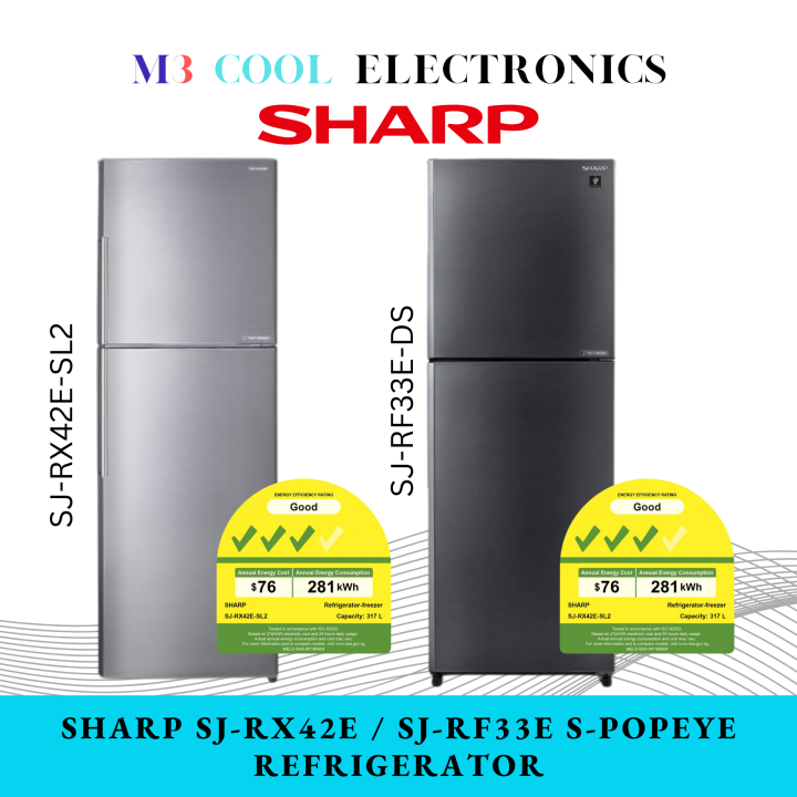SHARP 291L: SJ-RX38E/ SJ-RF30E - 317L: SJ-RX42E / SJ-RF33E S-POPEYE ...