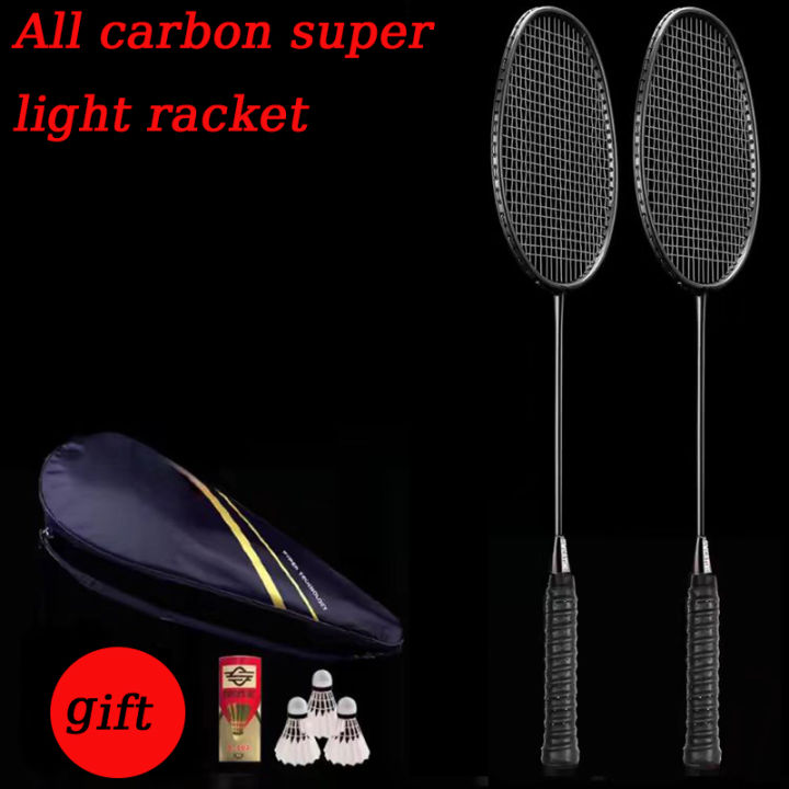 badminton racket alpsport Full carbon Badminton racket set Badminton ...