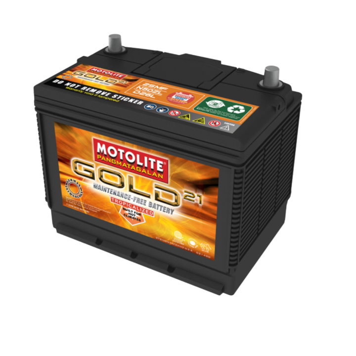 Motolite Battery Gold DIN55 | Lazada PH